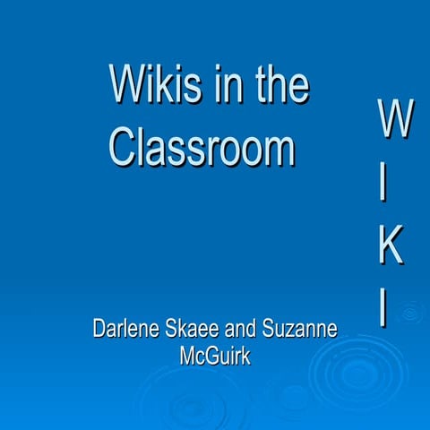 Wiki | PPT