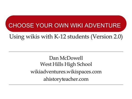 Presentation | PPTX | Education