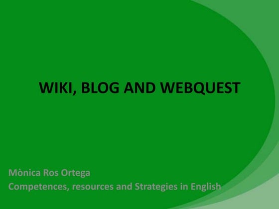 Webquest | PPT