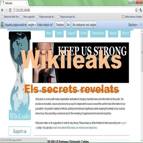 Wikileaks | PPTX