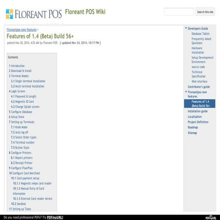 Wiki manual floreantpos_1.4_56 | PDF