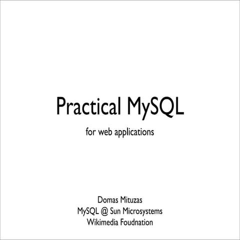 Practical Mysql Ppt