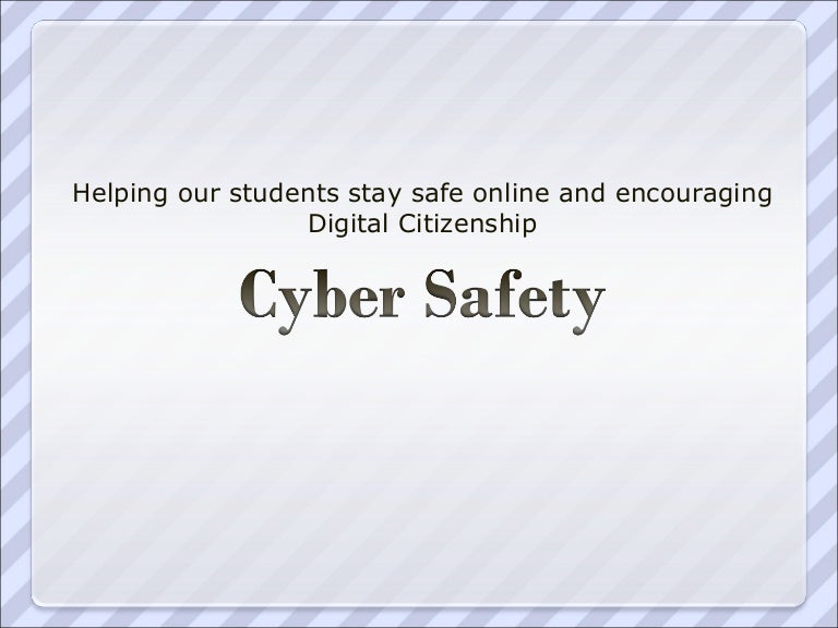 Wiki Presentation Cyber Safety