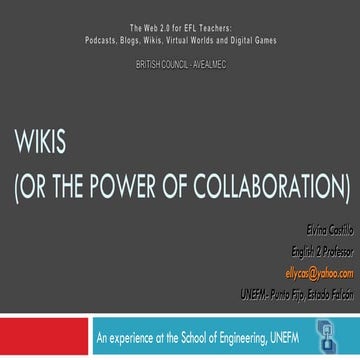 Wikis | PPT | Technology & Computing