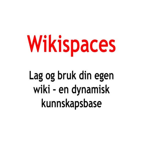 Wikispaces modul 10 | PPT