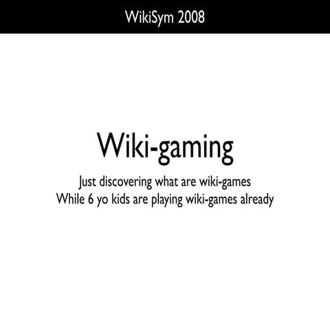 ENG: Wiki Gaming | PDF