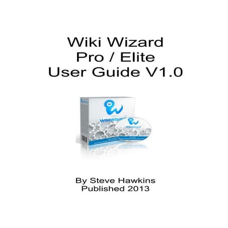 The best wiki wizard now released | PDF