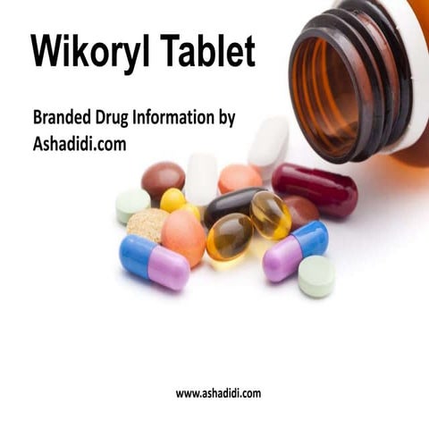 Wikoryl tablet | PPT