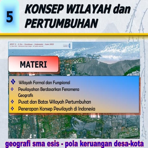 WILAYAH - KONSEP WILAYAH dan perwilayahan | PDF