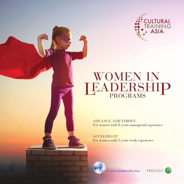 Women in Leadership programs - Cultural Training Asia