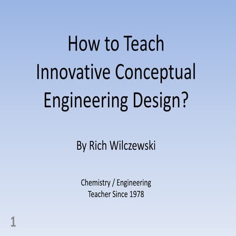 Design Challenge Learning | PPTX