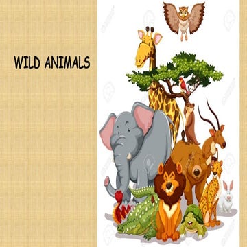 Wild animals.. [Autosaved] (1&&&&&).pptx