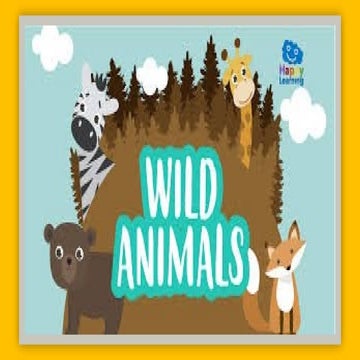 THE WILD ANIMALS VOCABULARY EXTENDED.pptx