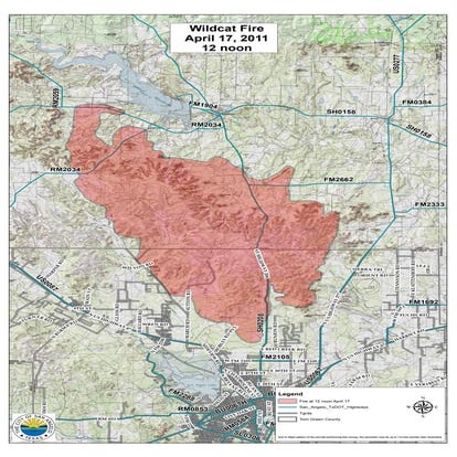 Wildcat Fire Map Update | PDF