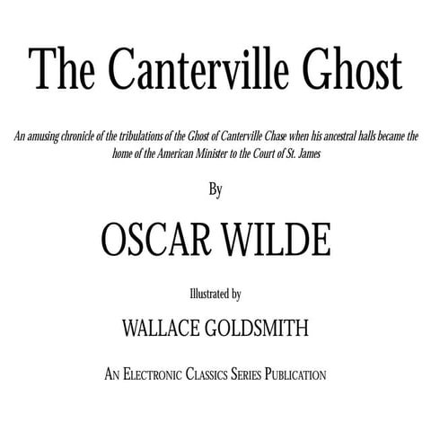Script of canterville ghost | DOCX