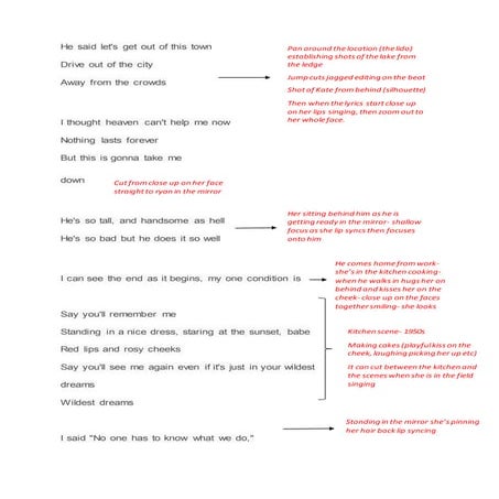 Annotated Lyrics- Sam | PDF