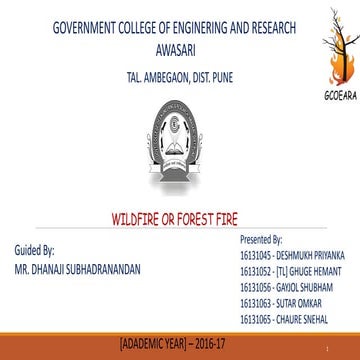 Wildfire | PPT