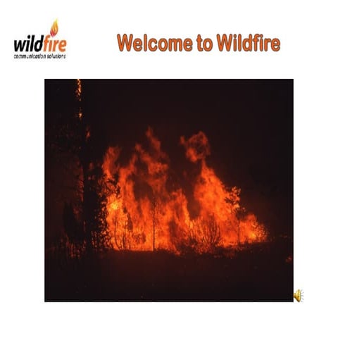 Wildfire Introductory Presentation | PPT