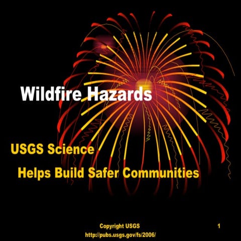 USGS Wildfire Hazards | PDF