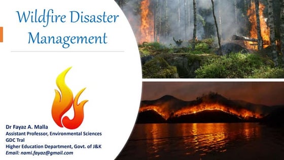 Disaster management forest fire | PDF