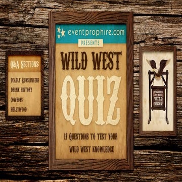 Wild West Quiz | PDF