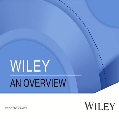 Wiley Corporate Presentation | PPTX