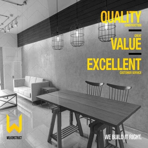 WE BUILD IT RIGHT. | PDF | Construction Industry | Industries