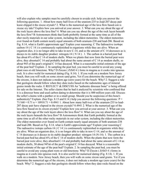 CASE STUDYCASE STUDYHow Old Is S.docx | Chemistry | Science