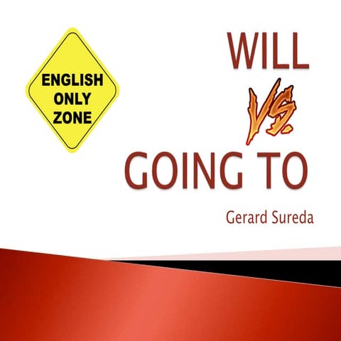 Will and going to | PPTX