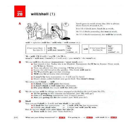 Will and shall | PDF