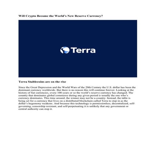 Will Crypto Become the World.pdf