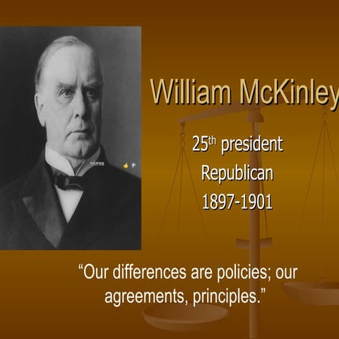 William Mc Kinley | PPT
