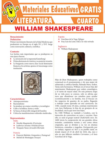 S16-Textos literarios internacionales Autores y obras. Análisis ...