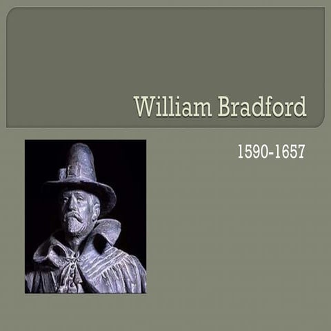 William bradford 244 | PPT