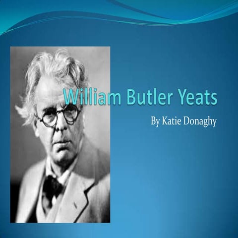 William butler yeats | PPTX