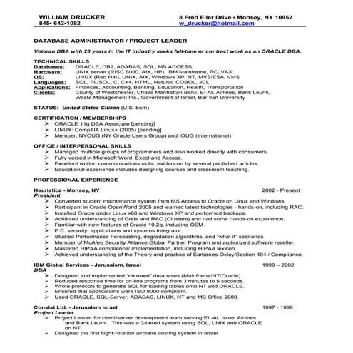 CV Functional | PDF