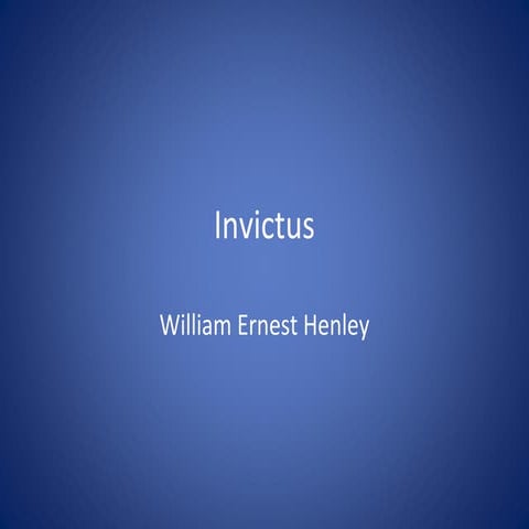 Invictus | PPT