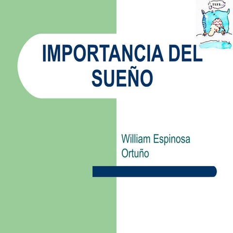 William espinosa importancia del sueño | PPT