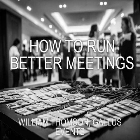 How to run more creative events that add value. | PPT