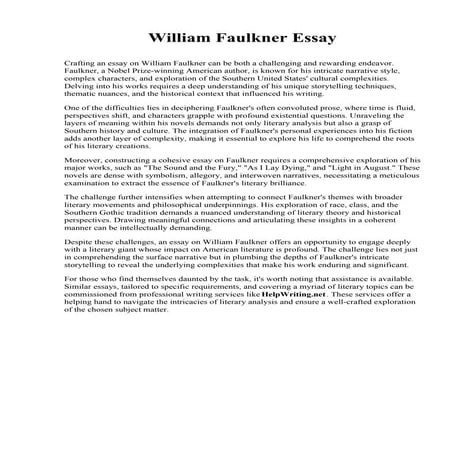 William Faulkner Essay.pdf
