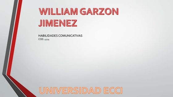 Will Garzon presentations
