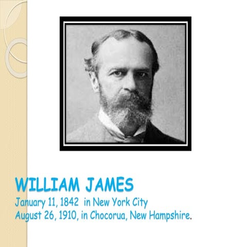 William james | PPTX