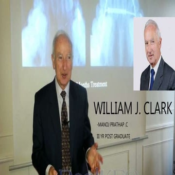 William j clark | PPTX