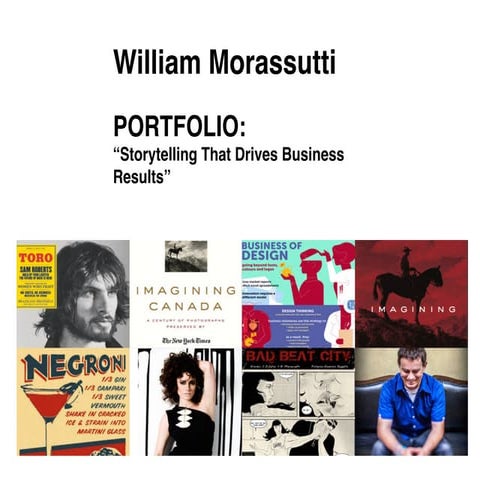 William Morassutti_Portfolio | PDF