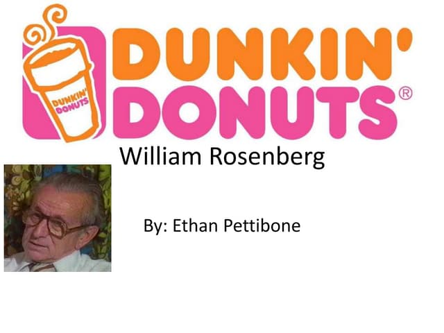 Bill Rosenberg Biography