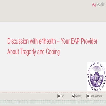 Tragedy and Coping | PPTX