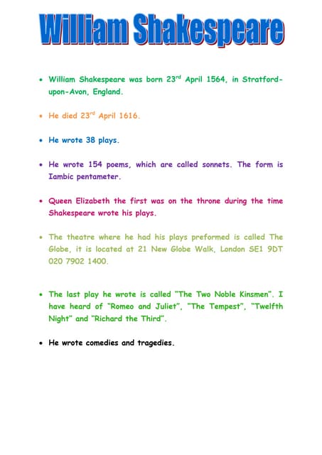 Shakespeare in film_presentation | PPT