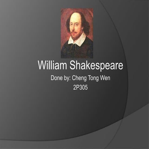 William shakespeare | PPT