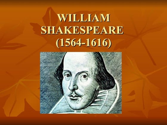 Shakespeare Introduction Quiz | PPT