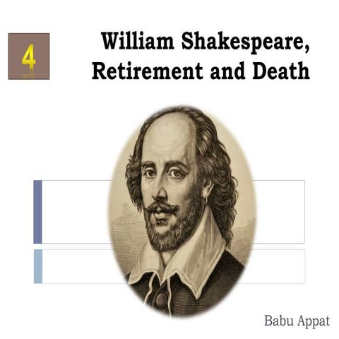 William shakespeare 4 | PPTX